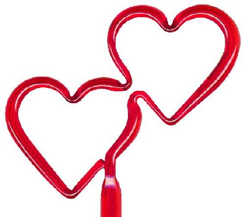 Double Heart Pen | Shaped Pens