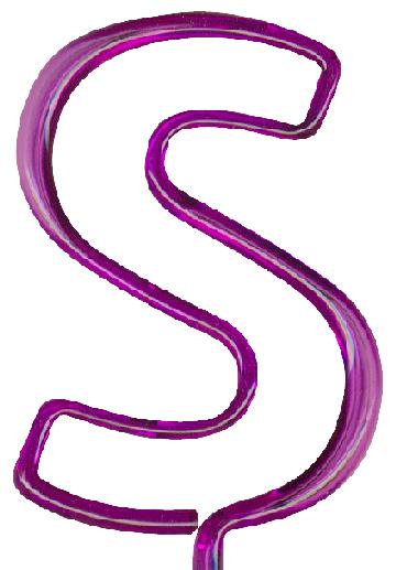 Letter S Pen | Shaped Pens