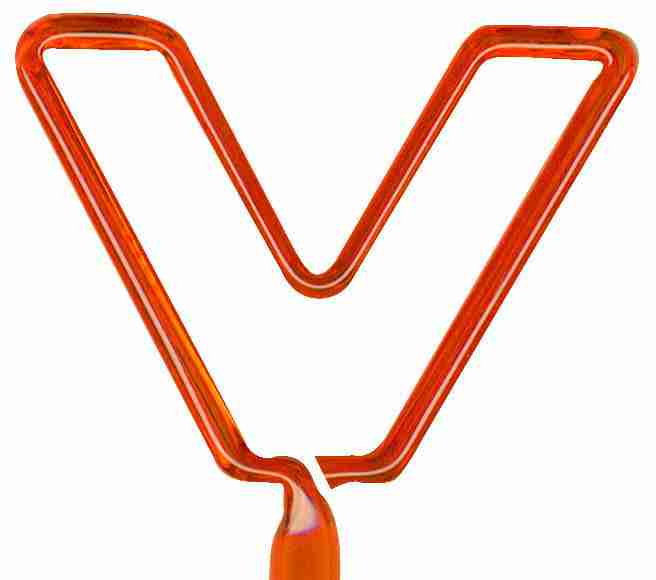 Letter V Pen | Shaped Pens