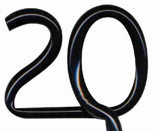 Number 20 Pen | Shaped Pens