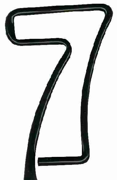 Number 7 Pen | Shaped Pens