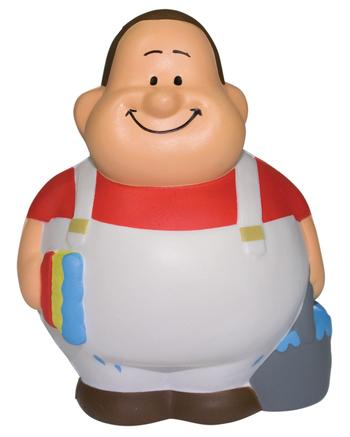 Painter Bert Stress Balls | Personalized Stress Relievers | Promotional