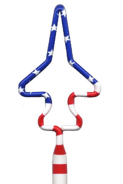 Patriotic Fighter Jet Pen | Shaped Pens | Airplane | MC
