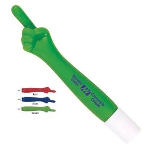 Number # 1 Finger Pen | Personalized Pens