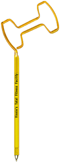 Barbell Pen | Shaped Pens