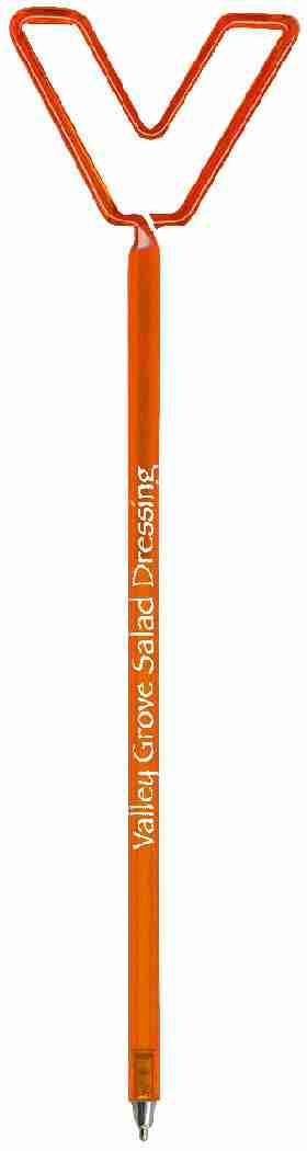 Letter V Pen | Shaped Pens