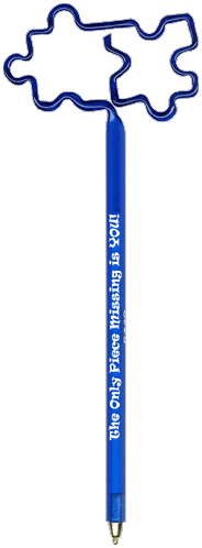 Puzzle Pieces Pen 2 | Shaped Pens