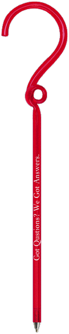 Question Mark Pen | Shaped Pens