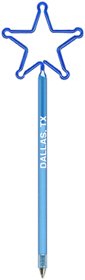 Sheriff Star Pen | Shaped Pens