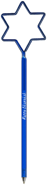 Star of David Pen 2 inch | Shaped Pens